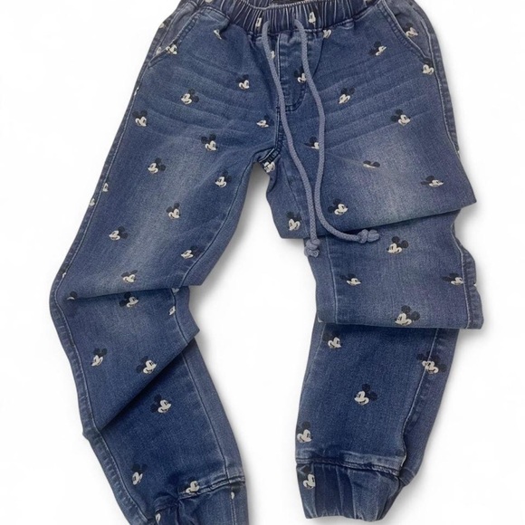 Disney | Jeans | Disney Blue Mickey Mouse Jeans Xxs | Poshmark